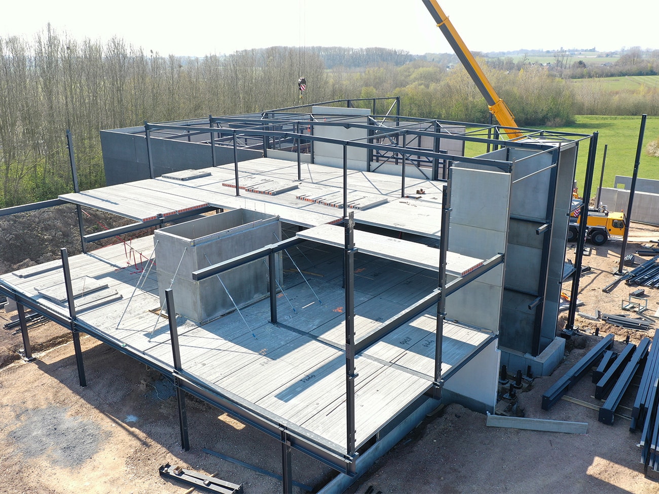 Gewelven met een unieke breedte van 2,40 meter