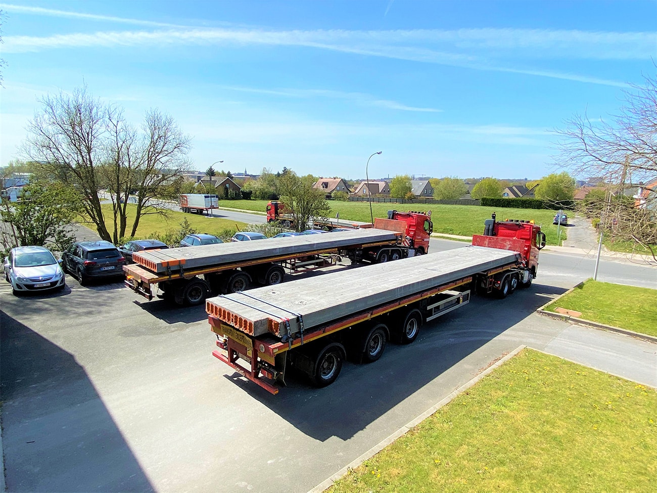 Gewelven met een unieke breedte van 2,40 meter