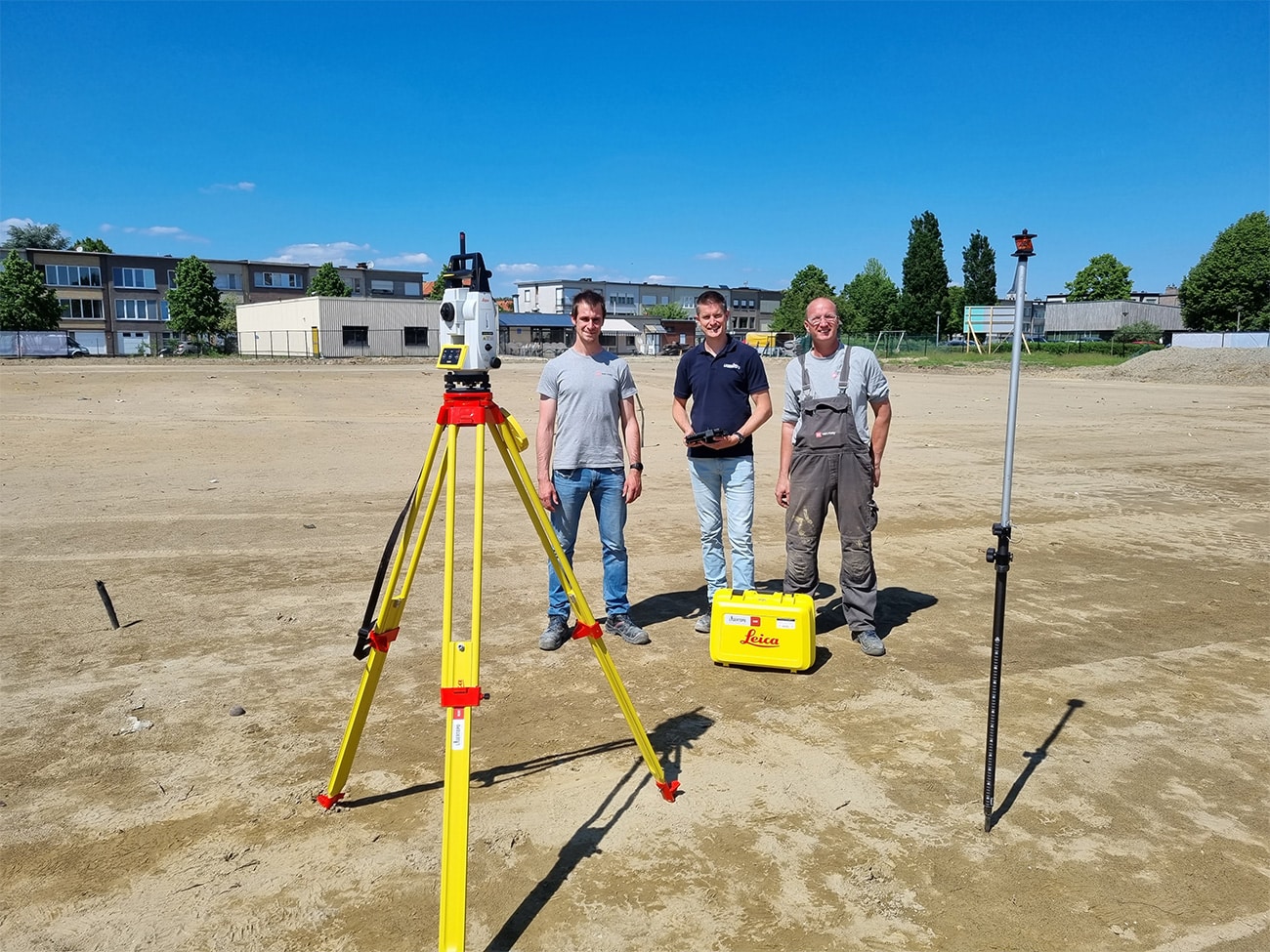 Totaalstation elimineert giswerk op alle niveaus