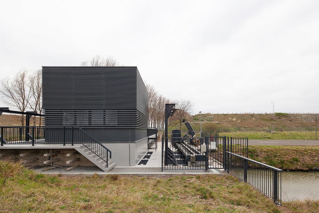 Pompstation gerenoveerd met oog voor functionaliteit en esthetiek