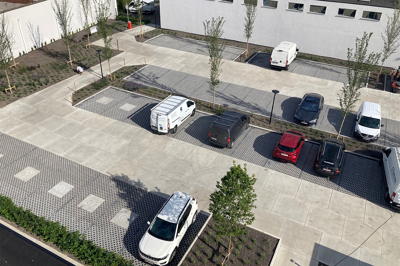 High-end parking maakt stijlvolle reconversie compleet