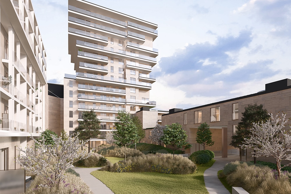 Furnibo realiseert royale hoogbouw langs Oostendse zeedijk