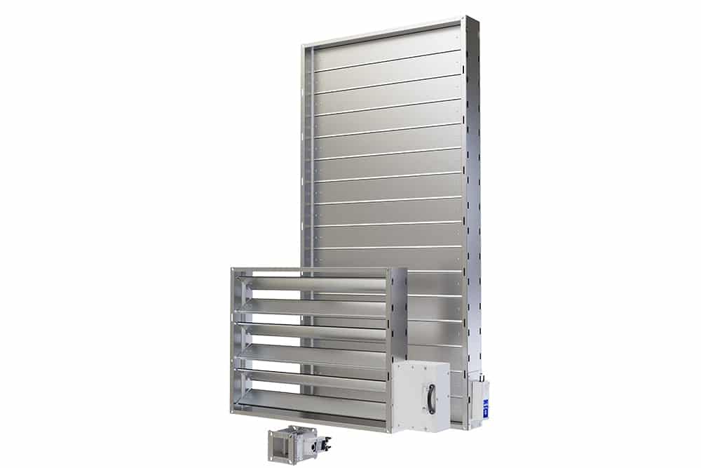 Nieuwe rookbeheersingsklep EK-JS van TROX: parkeergarages